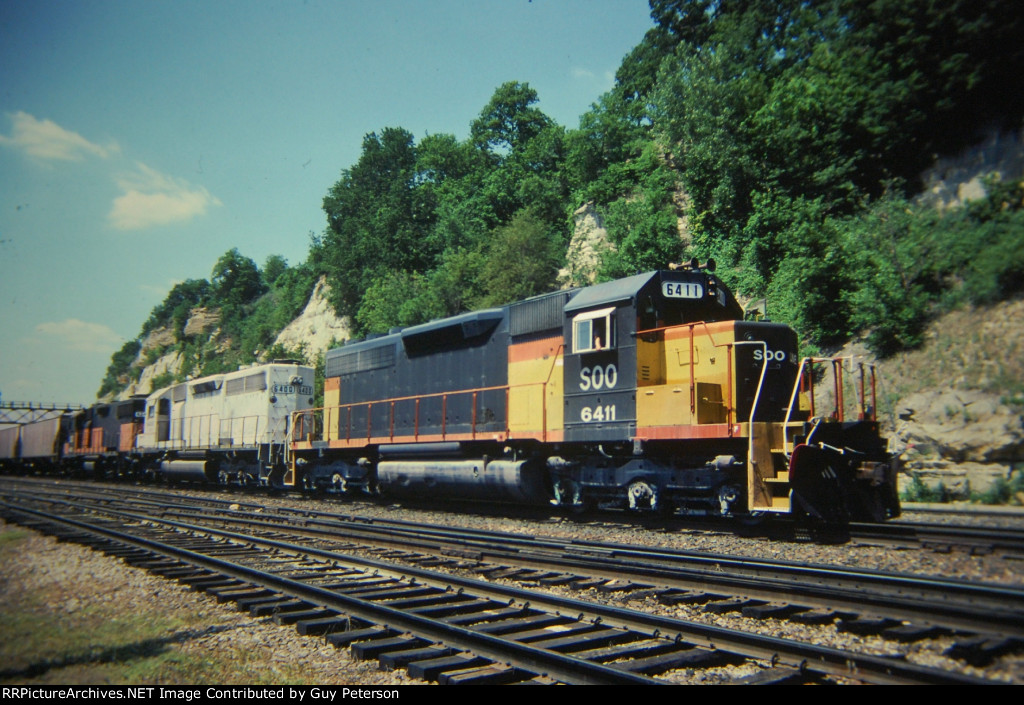 Patched Chessie on the Soo Line.